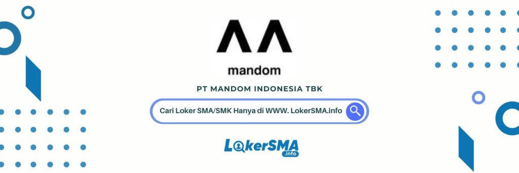 Lowongan Kerja PT Mandom Indonesia Tbk Bekasi Terbaru Desember 2025